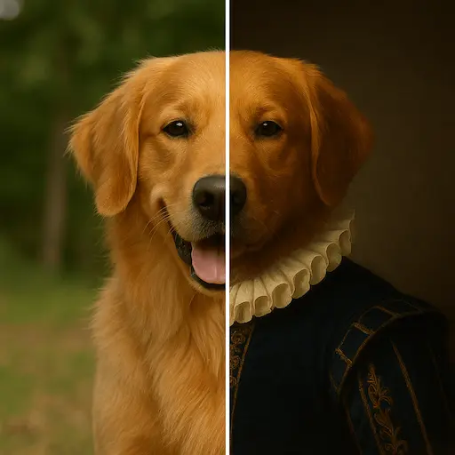 Transform Your Pet Photos with AI | Luks AI